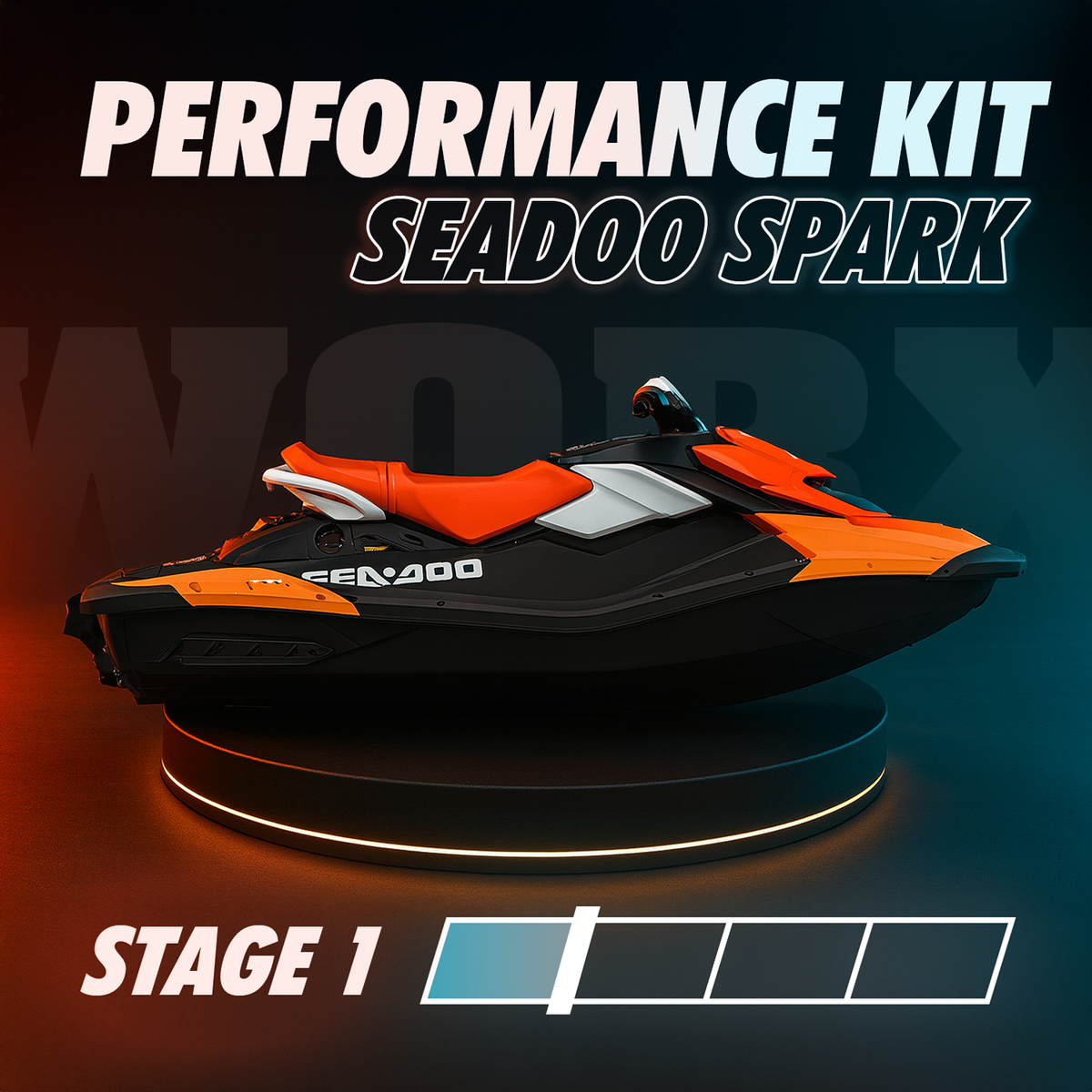 2014+ Seadoo Spark Stage 1 Performance Kit – Worx Racing Components