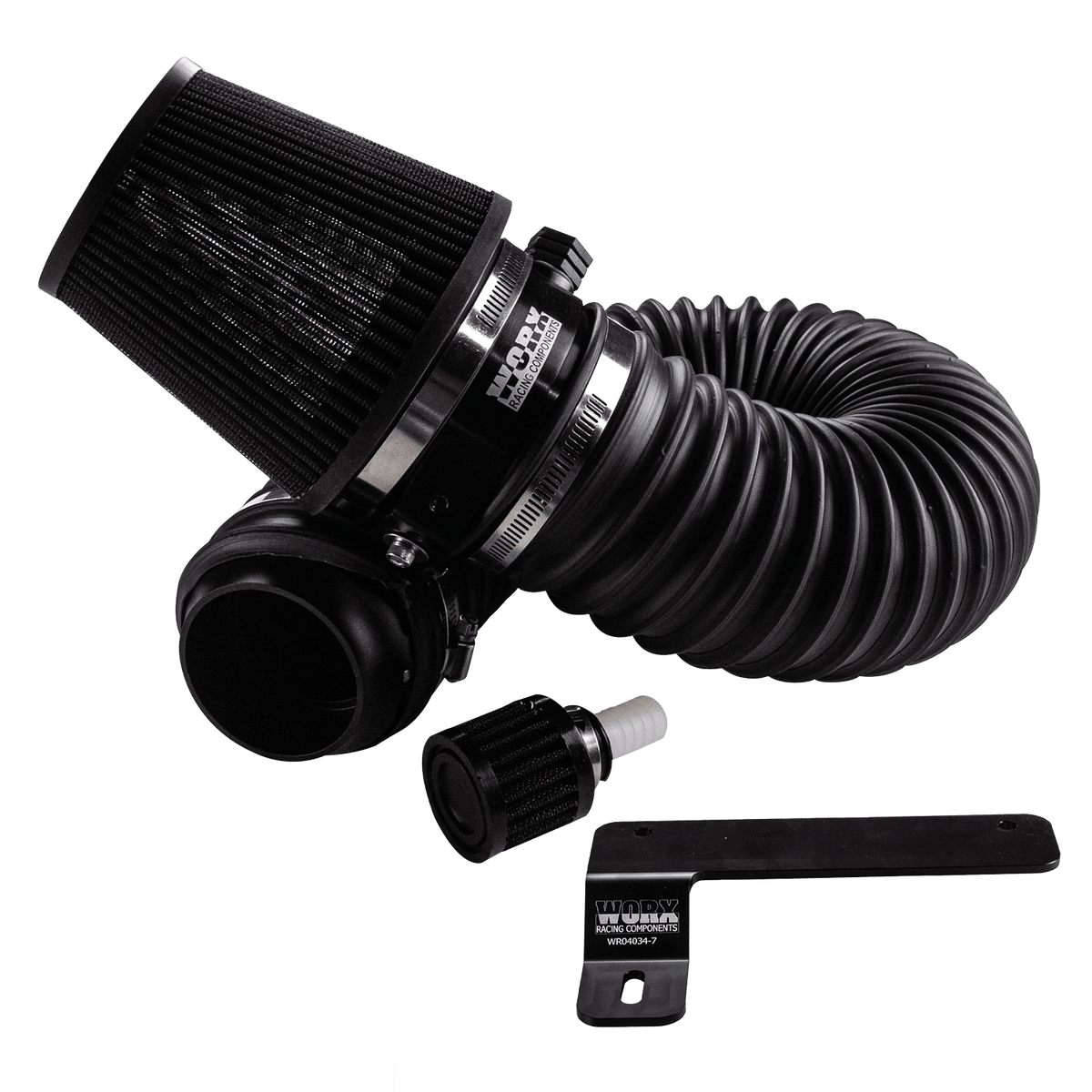 Seadoo RXTX 4-TEC 4 Inch Air Filter Kit – Worx Racing Components